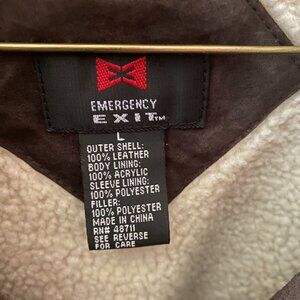 Emergency Exit | Jackets & Coats | Mens Large Emergency Exit Lined ...